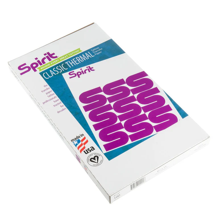 Spirit Classic Thermal Transfer Paper A4 - 5 Elements Tattoo Stuff